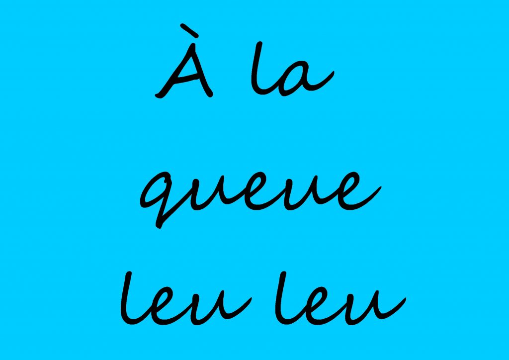 014. À la queue leu leu – Château des Allymes